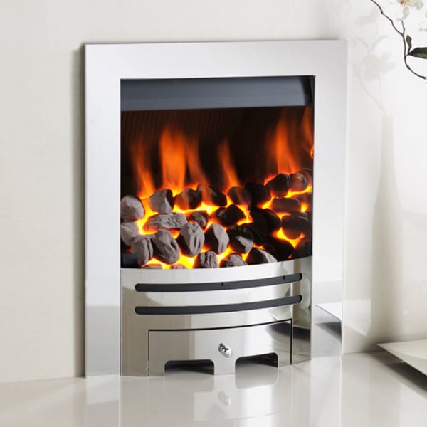 Crystal Montana Grace Trim Gas Fire from Fireplace Saver | Fireplace Saver